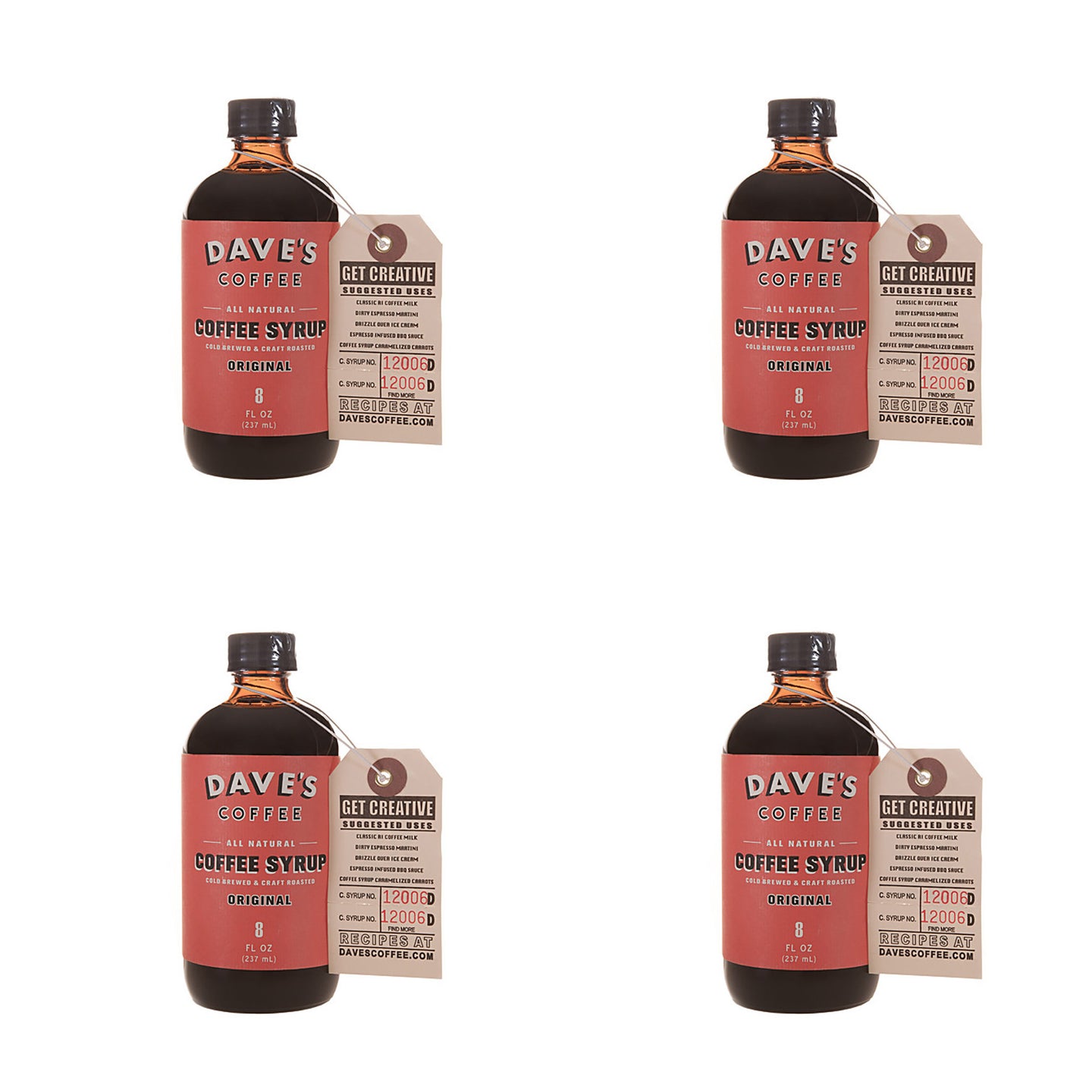 Rhode Island Coffee Milk Syrup — Dave's Coffee
