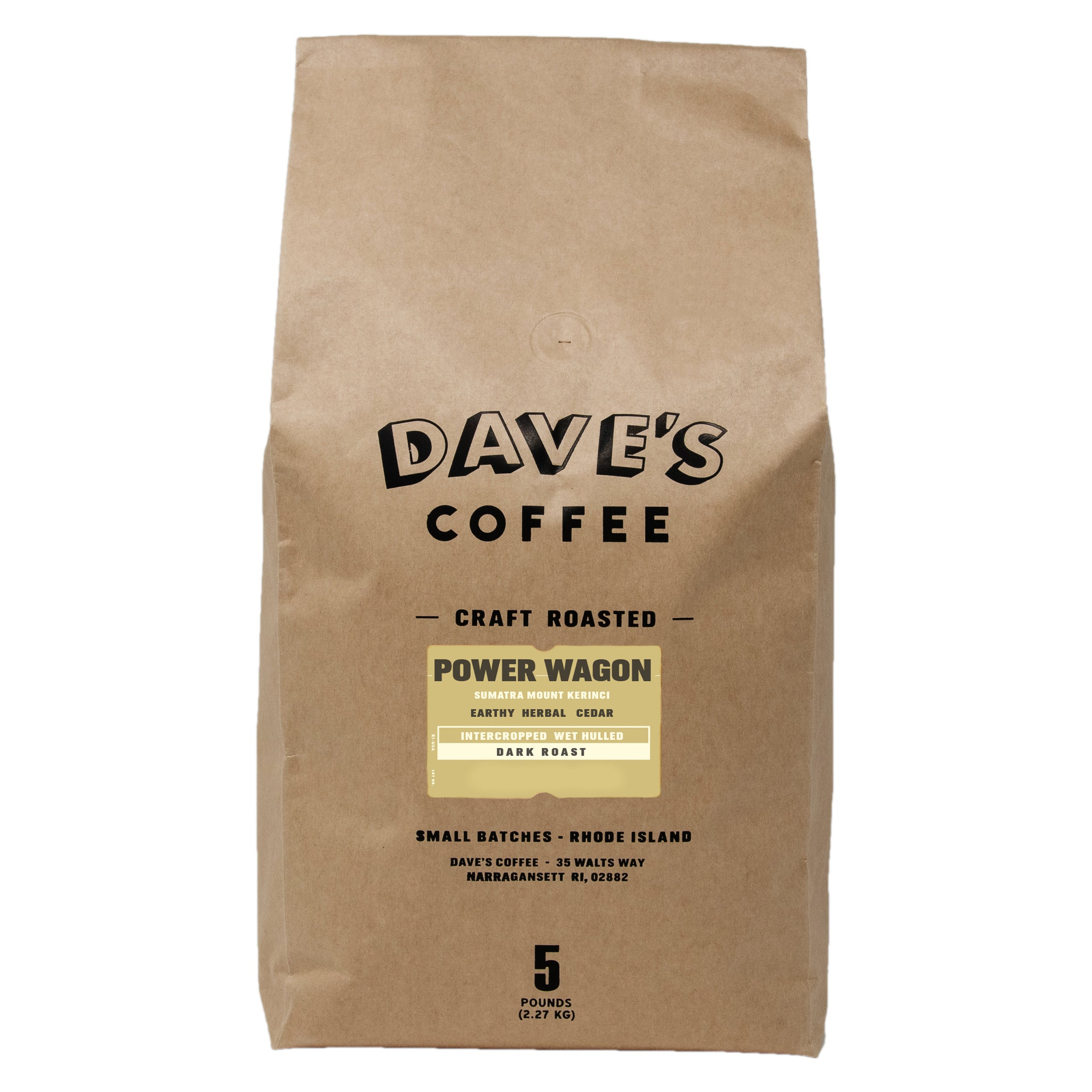 Power Wagon | Dave's Coffee | Sumatra Coffee